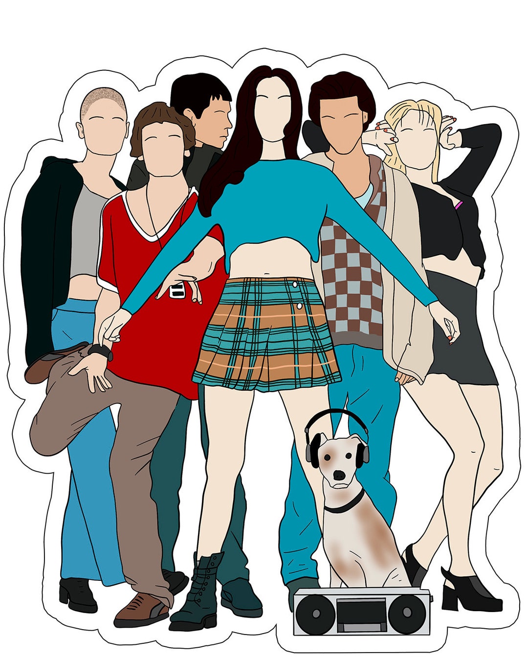 Empire Records Movie Sticker Cult Movie Humor Grunge Record Store - Etsy