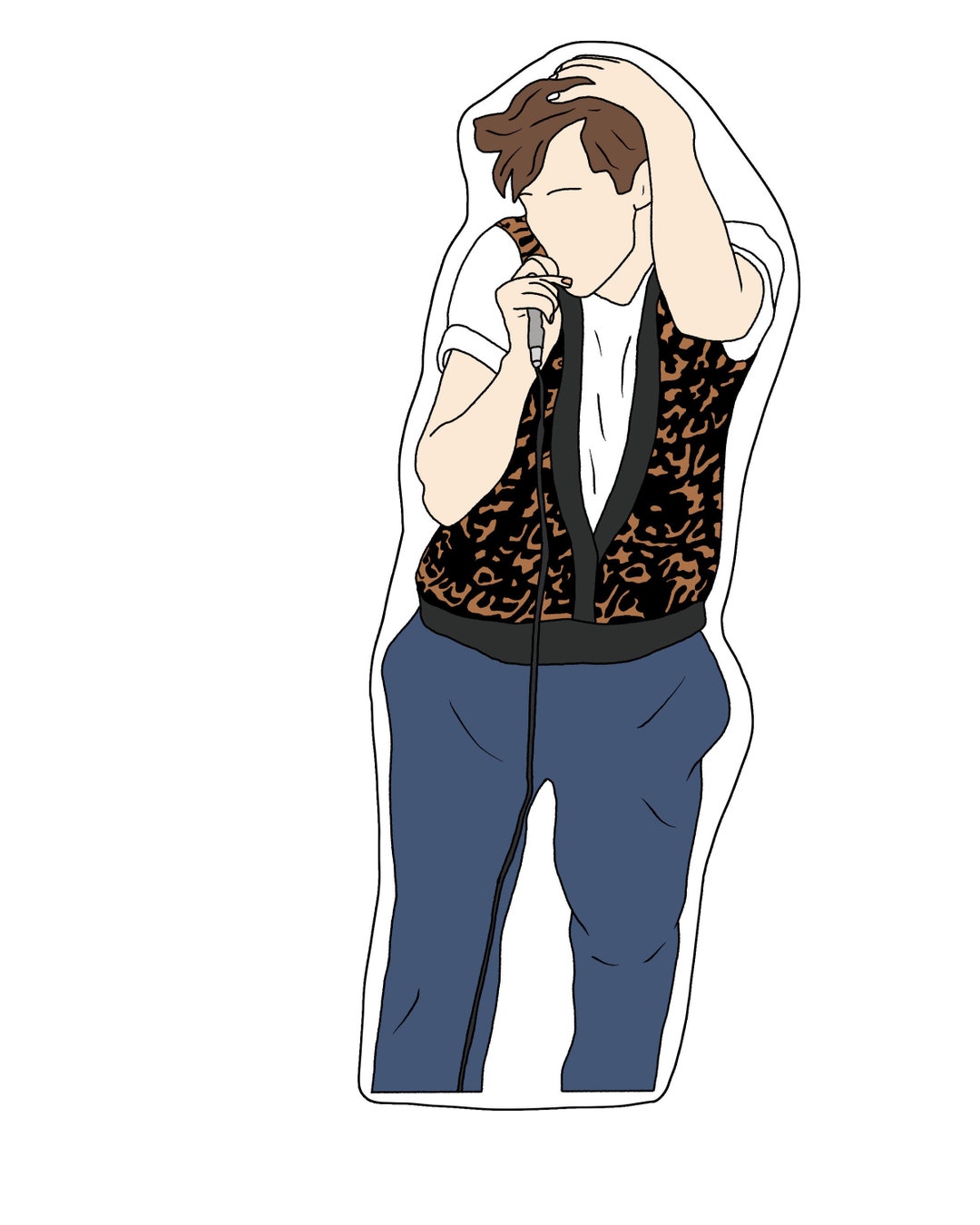 Ferris Bueller's Day off Movie Sticker Save Ferris 80's Movie Ferris ...