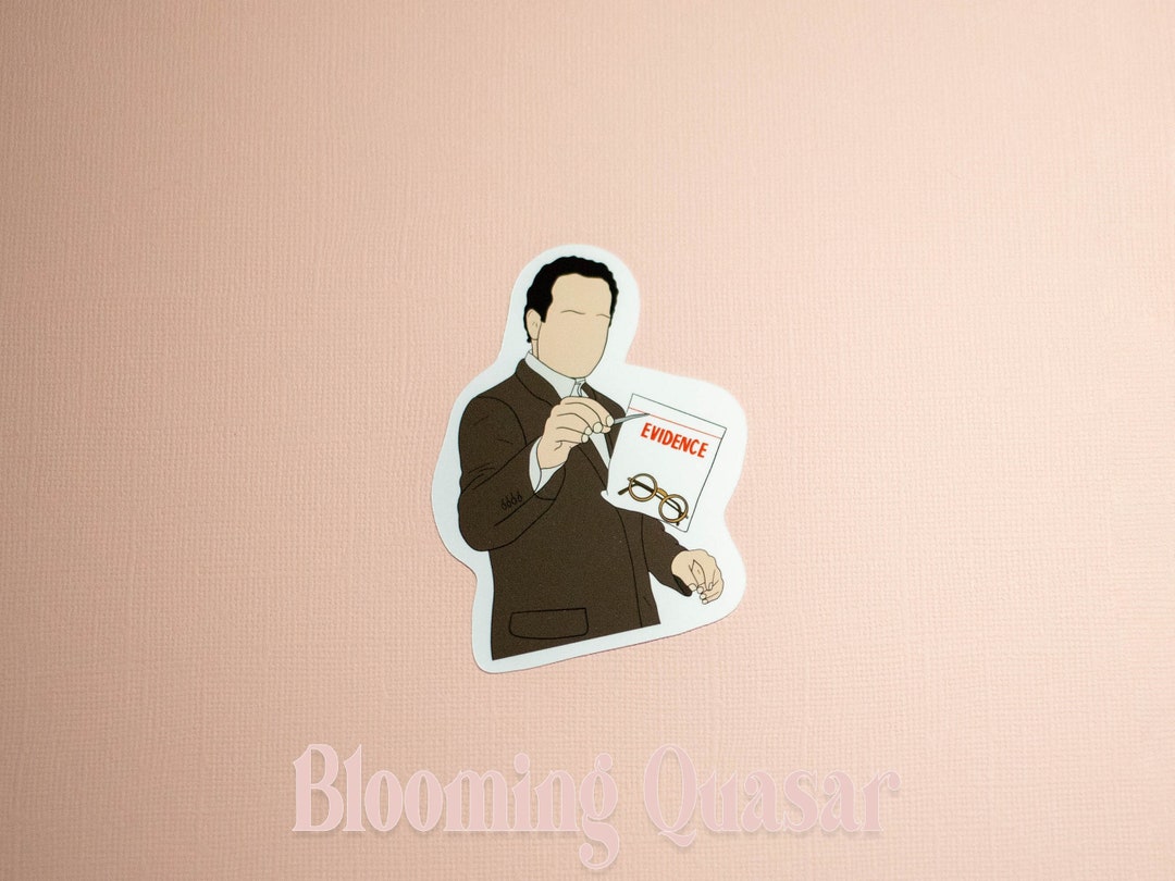 Monk Tv Show Sticker Adrian Monk Sticker Murder Show Sticker Crime Tv ...