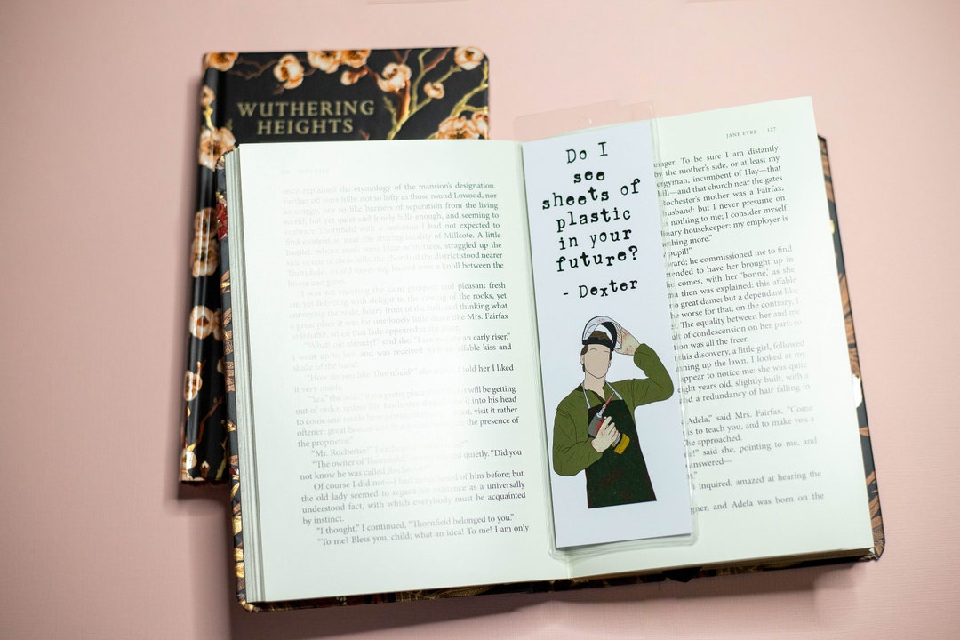 Dexter Tv Show Bookmark With Plastic Sleeve Cover | Murder Shows ...