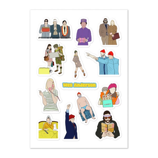 Wes Anderson Sticker - Etsy