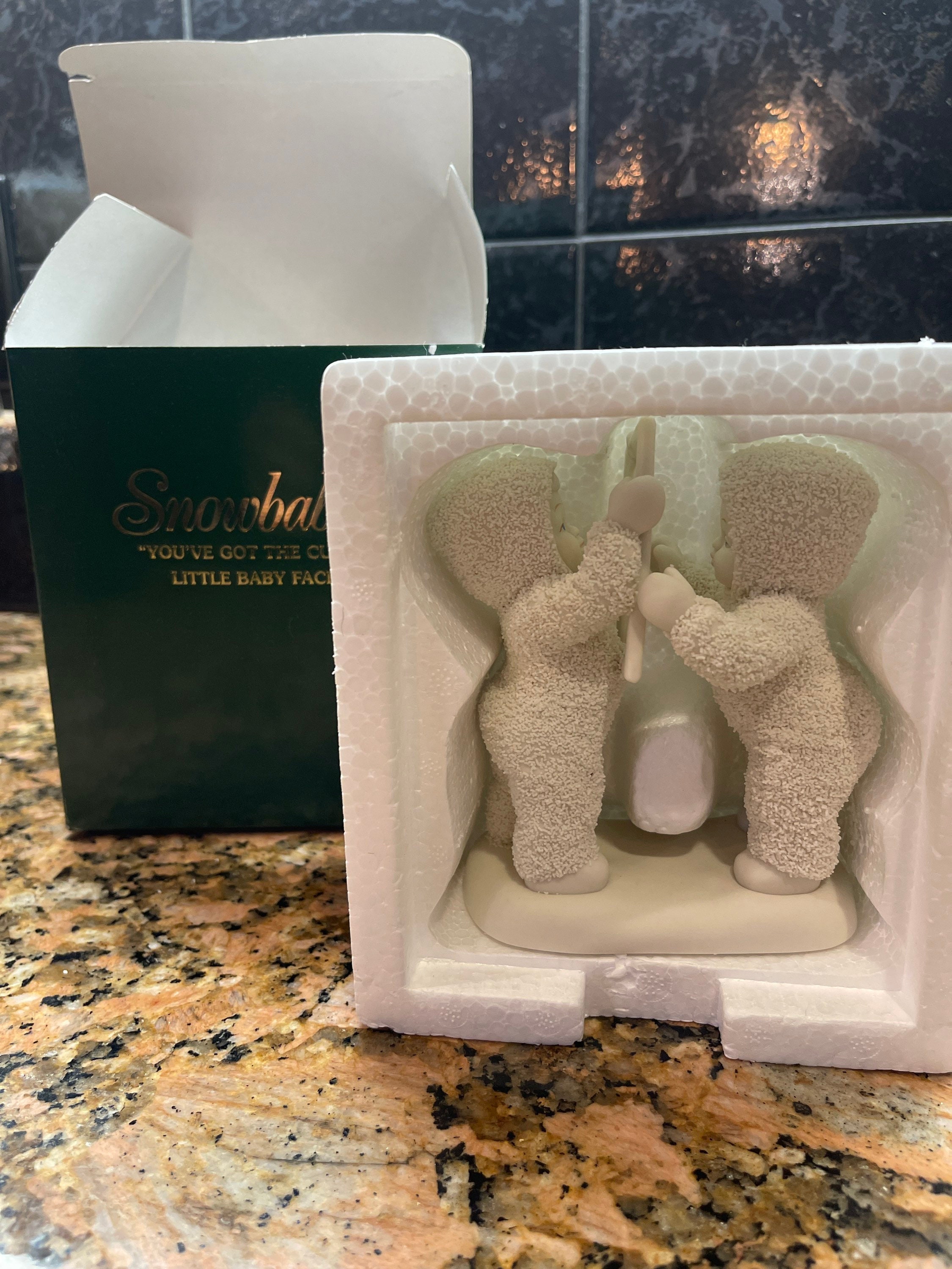 Snowbabies youve Got the Cutest Little Baby Face - Etsy