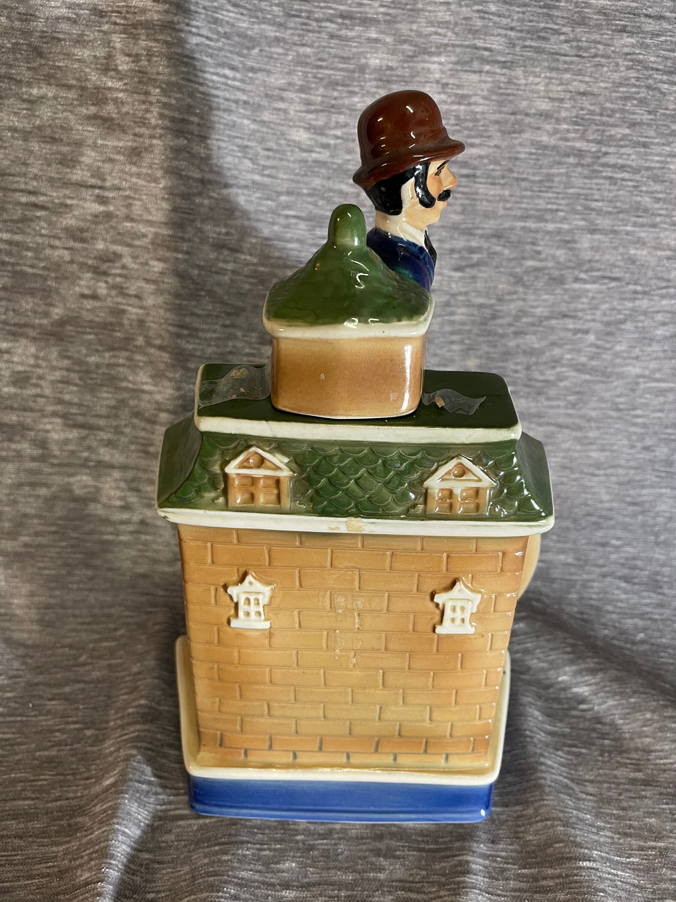 Vintage Heritage China Decanter Man on Unicycle 156 - Etsy