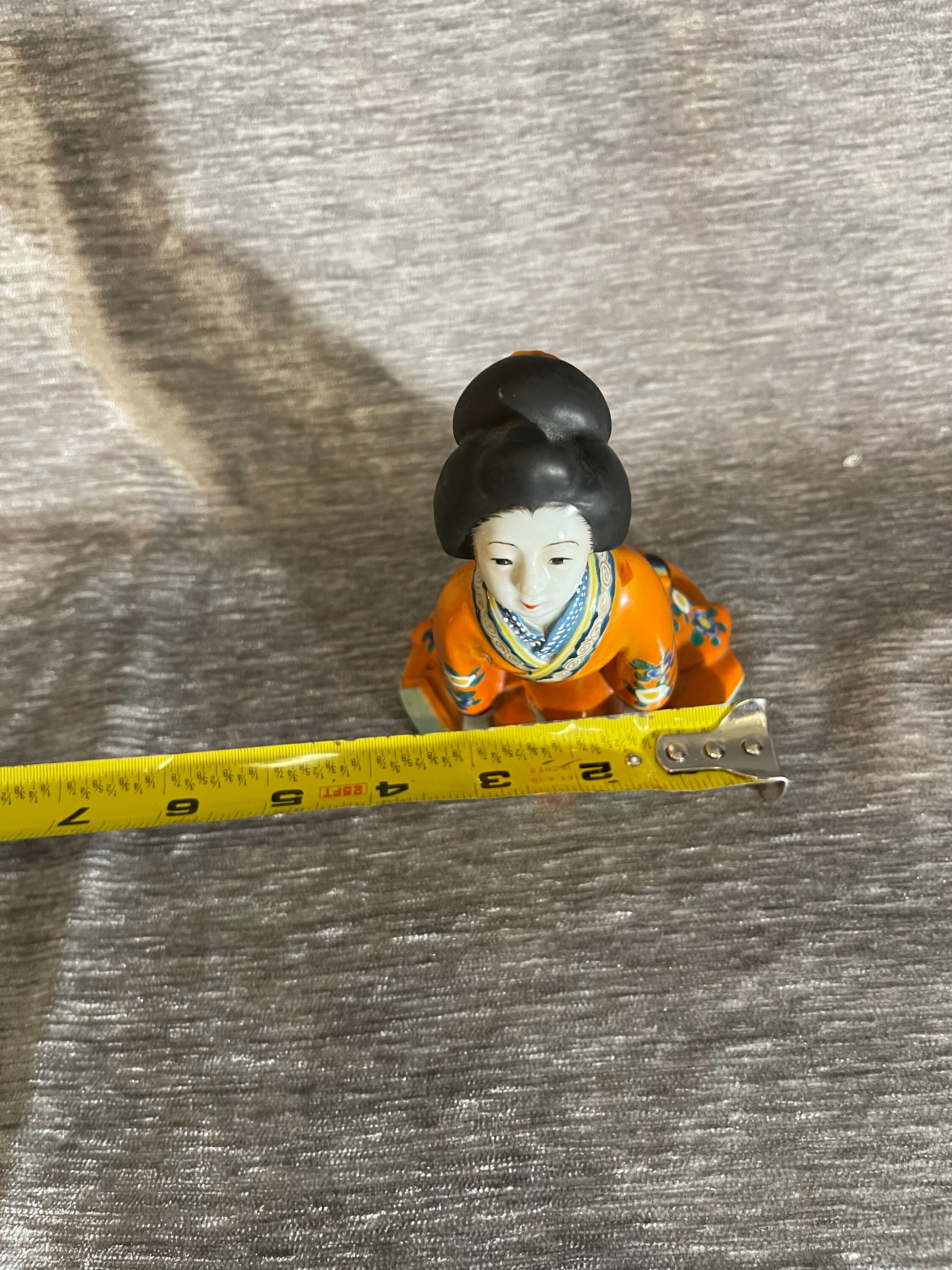 Japanese Geisha Figurine Made in Japan 202 - Etsy