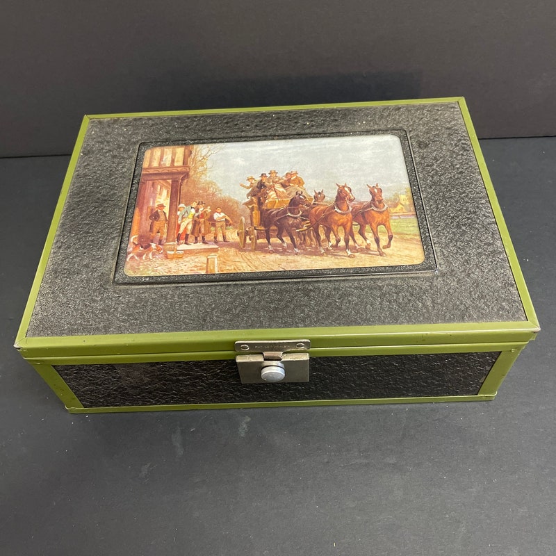 Decorated Cigar Box - Etsy