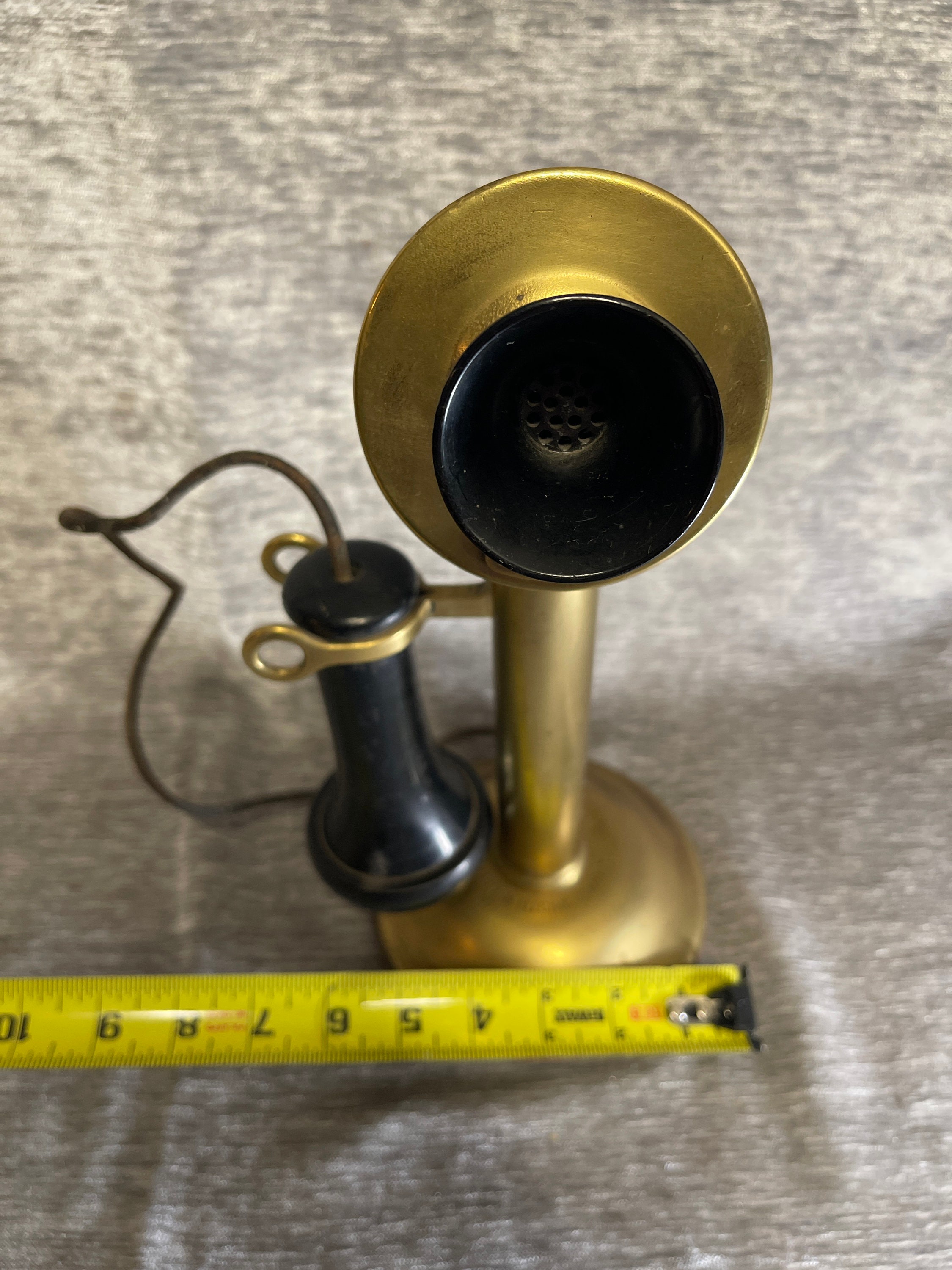 Antique Western Electric Co Pole Style Table Top Phone 425 - Etsy