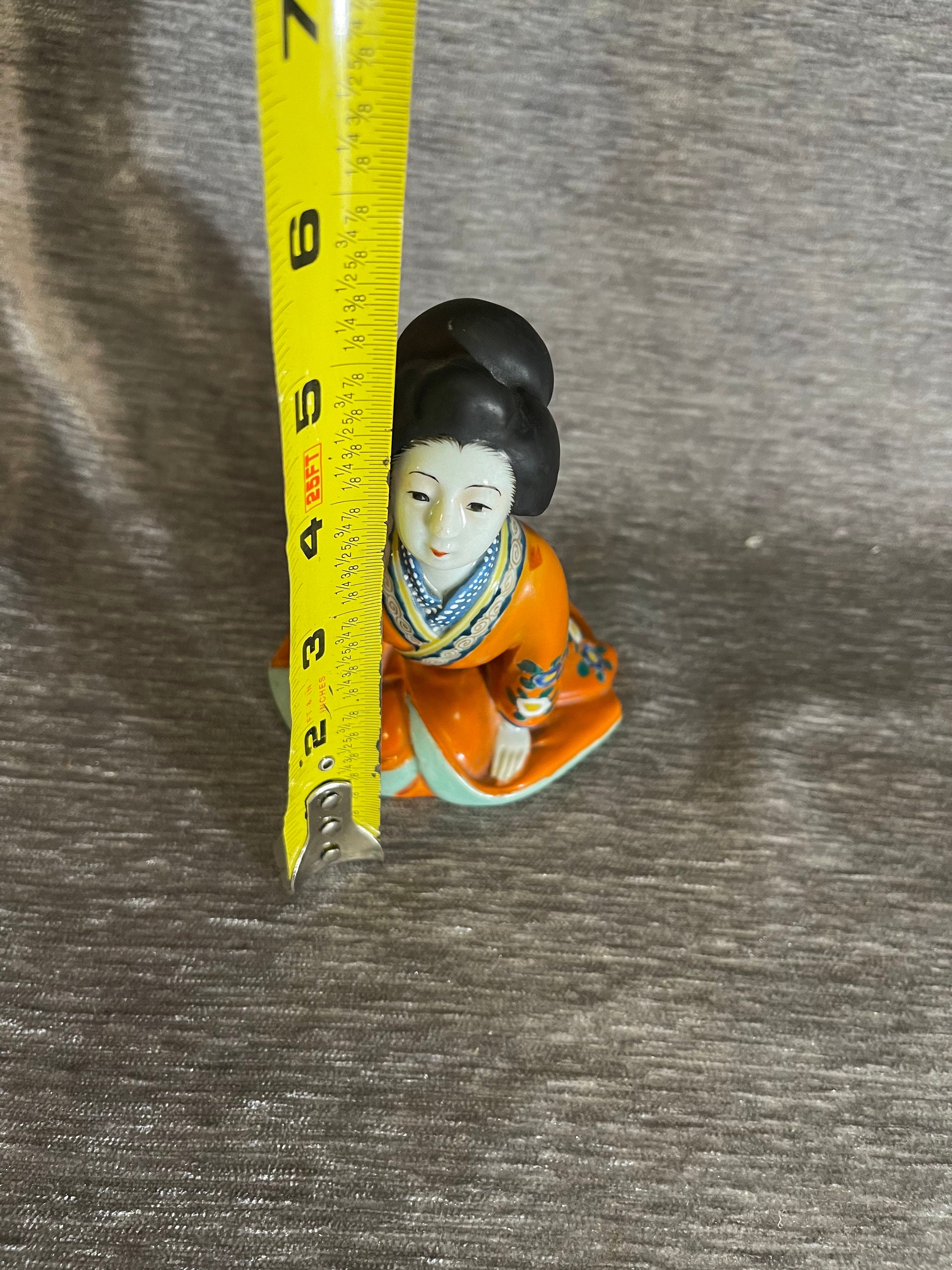Japanese Geisha Figurine Made in Japan 202 - Etsy