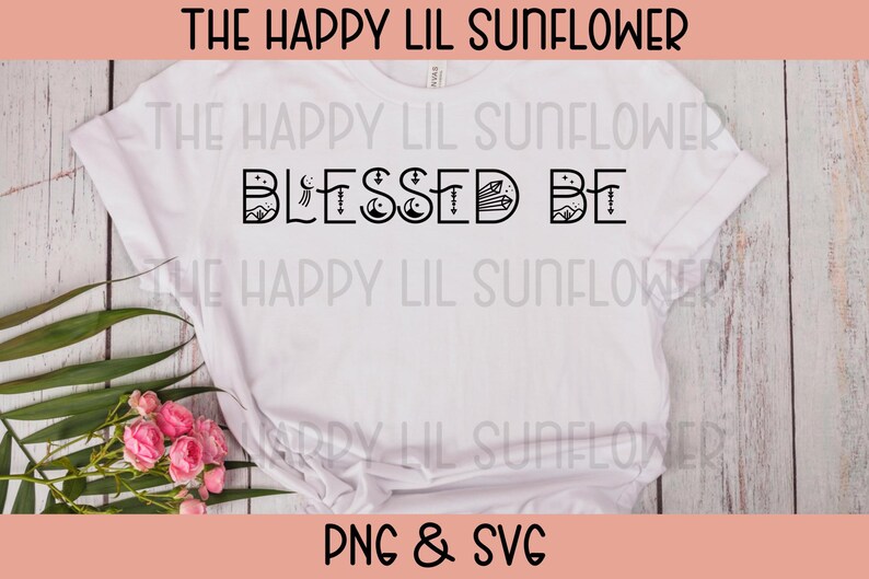 Blessed Be SVG Cut File, Wicca, Wiccan, Blessed Be, Celestial SVG - Etsy