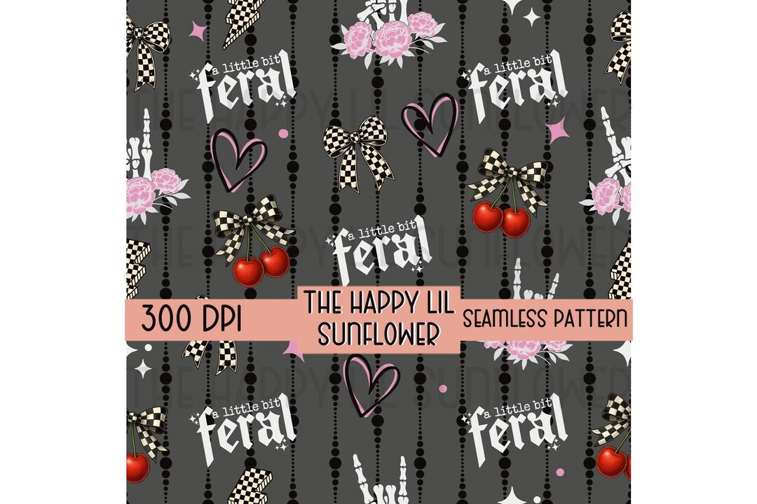 Little Bit Feral Pattern PNG 300 DPI, Checkered Patterns Seamless ...