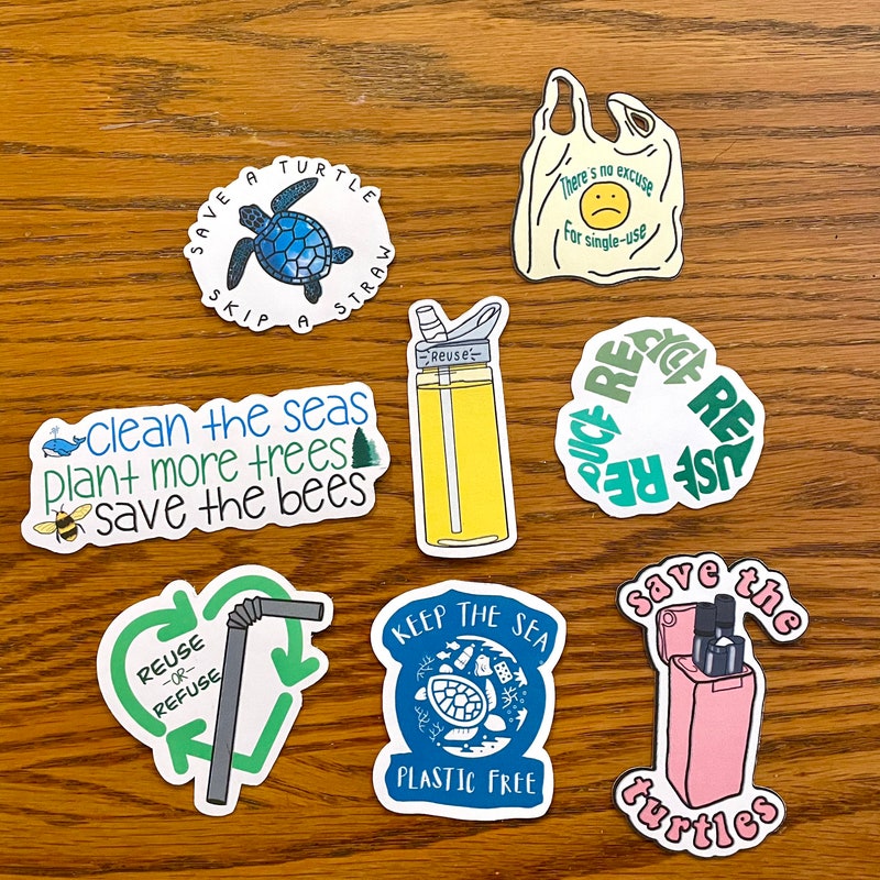 Eco Friendly Sticker - Etsy