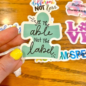 Autism Awareness Month Sticker Pack - Etsy