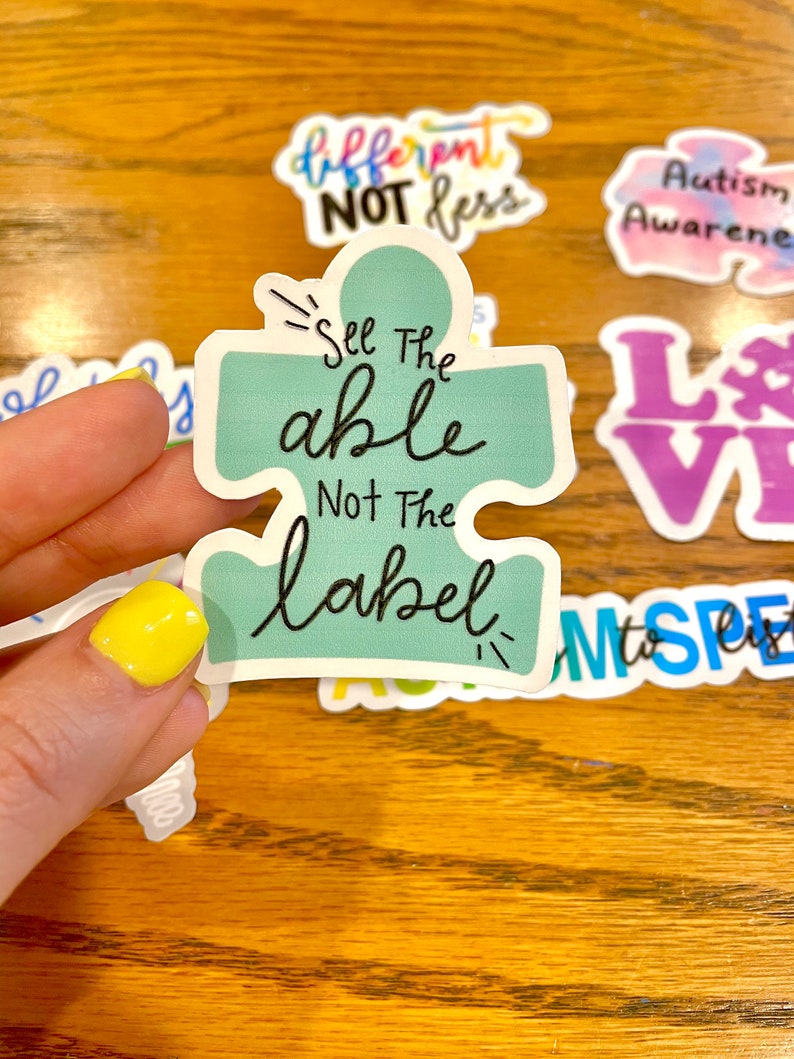 Autism Awareness Month Sticker Pack - Etsy