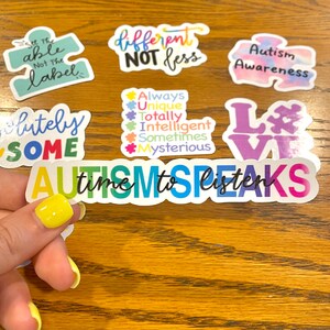 Autism Awareness Month Sticker Pack - Etsy
