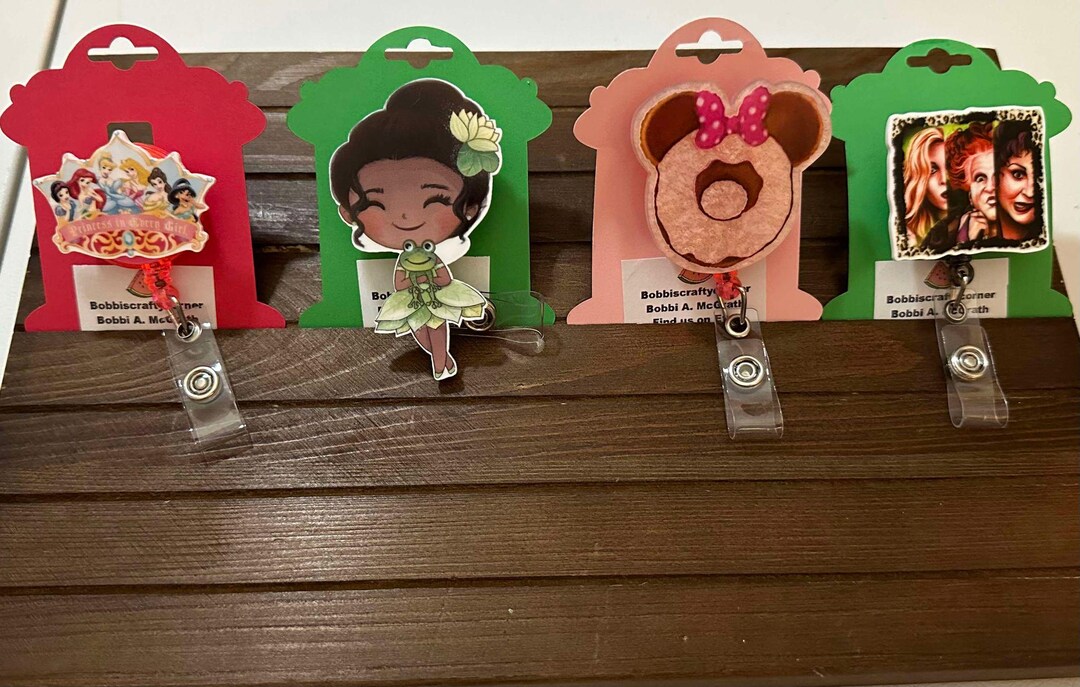 Character Badge Reels - Etsy