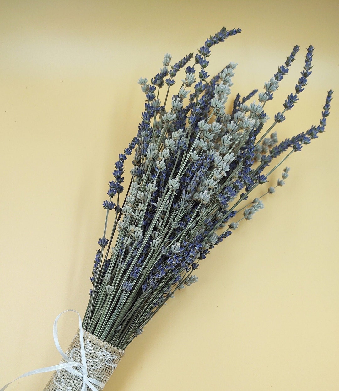 Dried Lavender Bundle/bunch/bouquet - English and French Dry Lavender ...