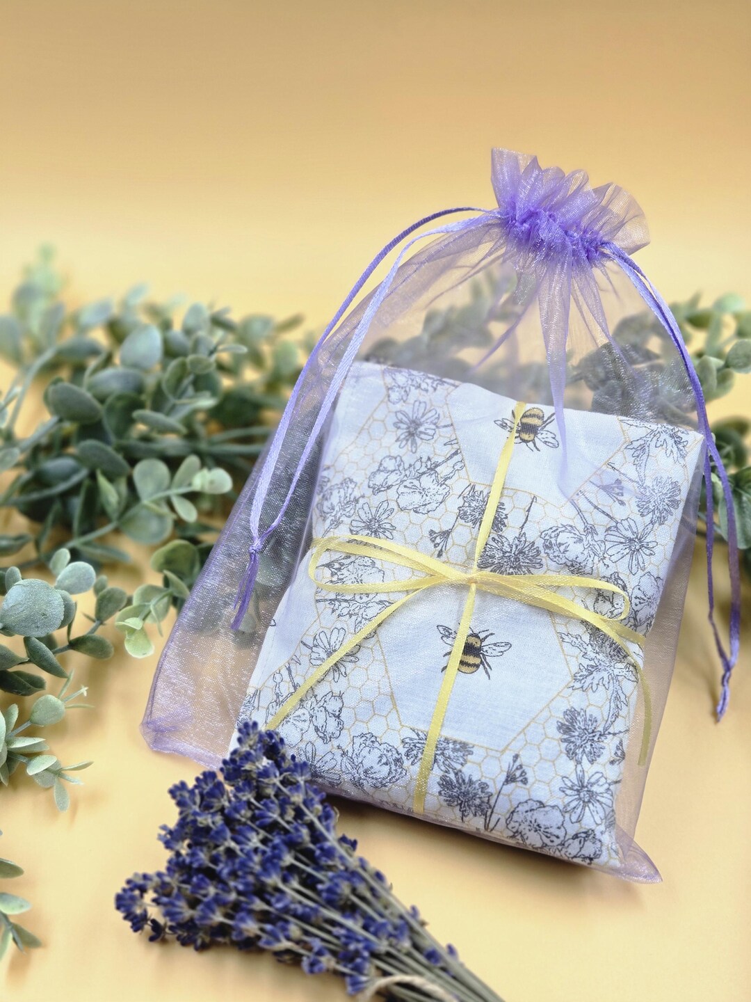 Pair of Lavender Sachets - Anxiety Relief - Stress Relief Gift - Sleep ...