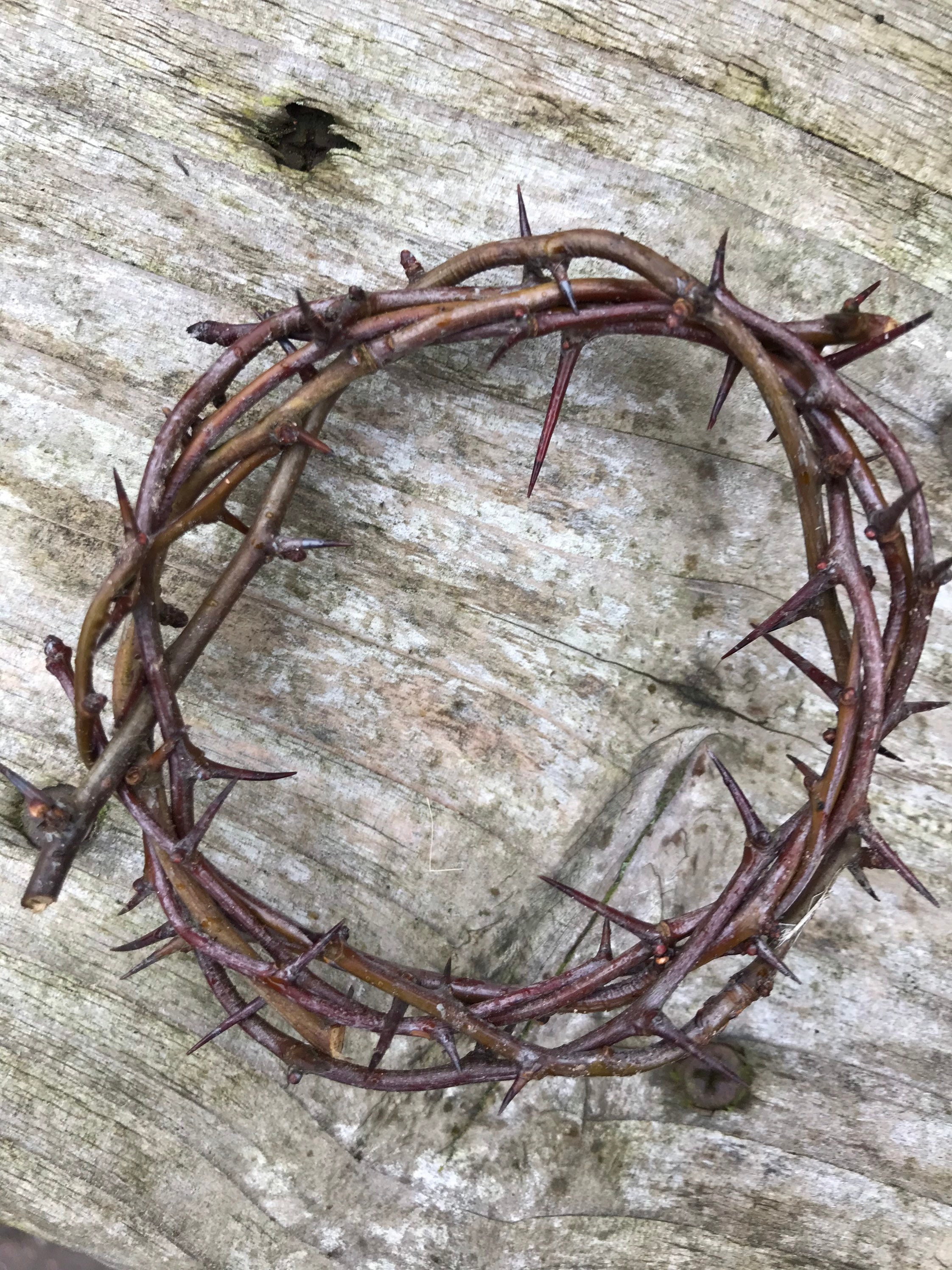 Real Handmade Thorn Crown - Etsy UK
