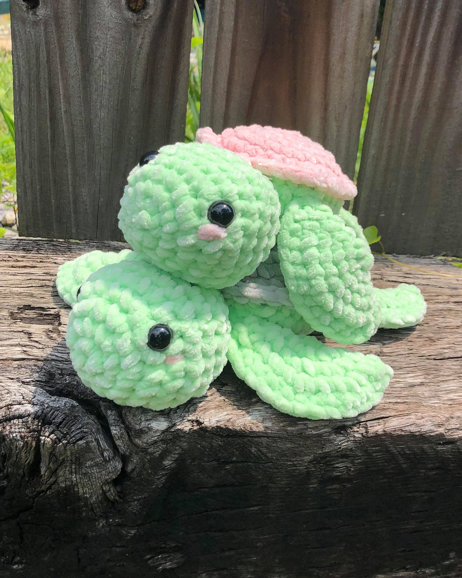 Cute amigurumi crochet turtle plushie | Etsy