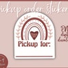 Pickup PNG Sticker, Porch Pick up Sticker, Printable Sticker, Pick up ...