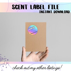 Scent Circle Png, Thank You Sticker Png, Scent Label Png, Small ...