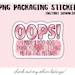 Pick up Sticker Png, Packaging Stickers PNG, Watercolor Business ...