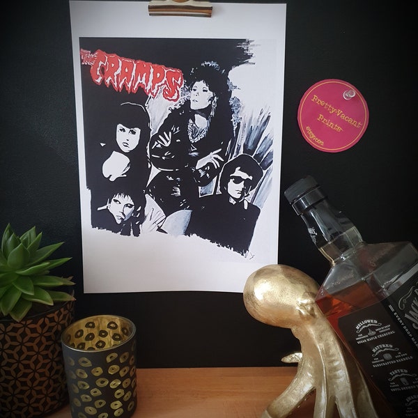 Psychobilly Art - Etsy