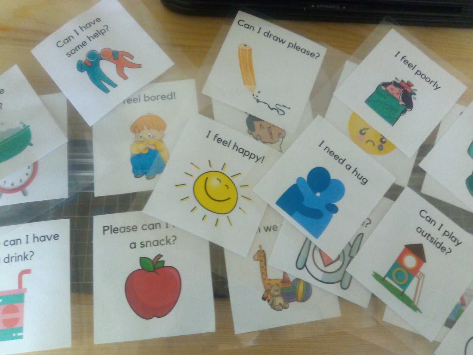 Autism Flashcard Speech Cards Non Verbal Disability - Etsy UK