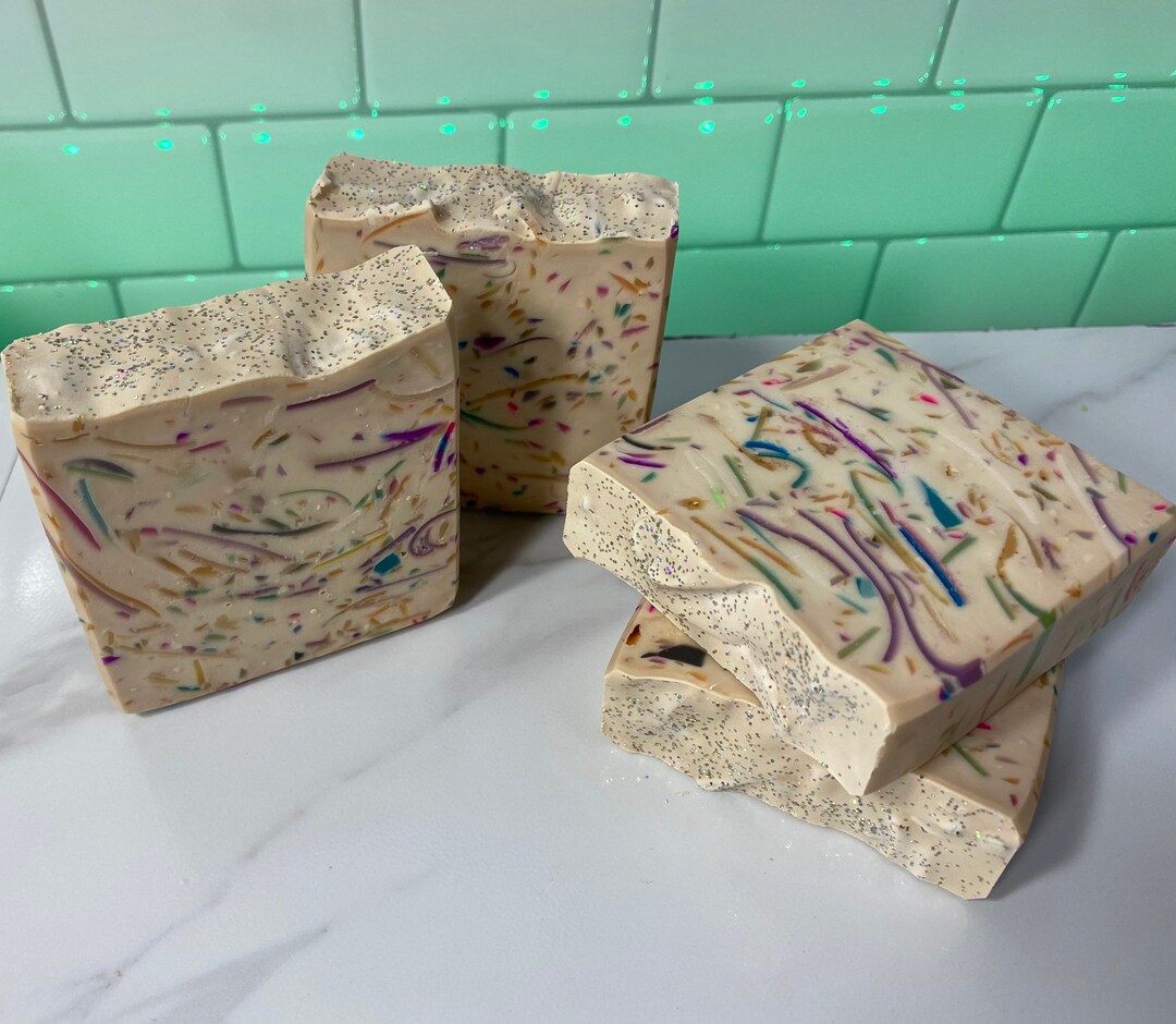 Funfetti Spaghetti • Fruity Pebbles Scent • Cold Process Soap • Vegan ...