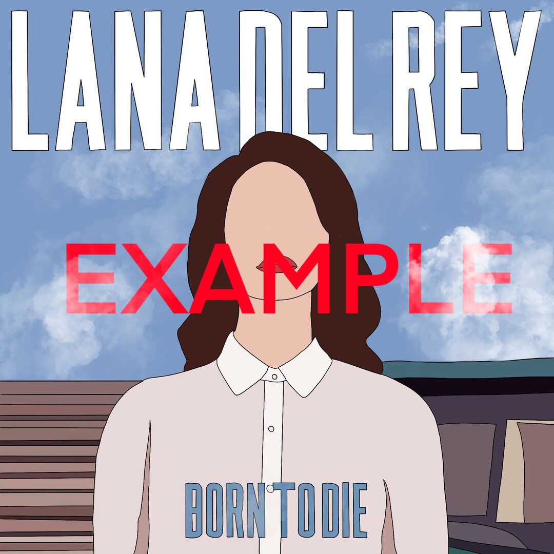 Digital Drawings (album Covers) - Etsy