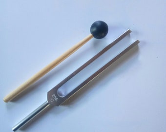 C 256 Hz Weighted Tuning Fork - Etsy