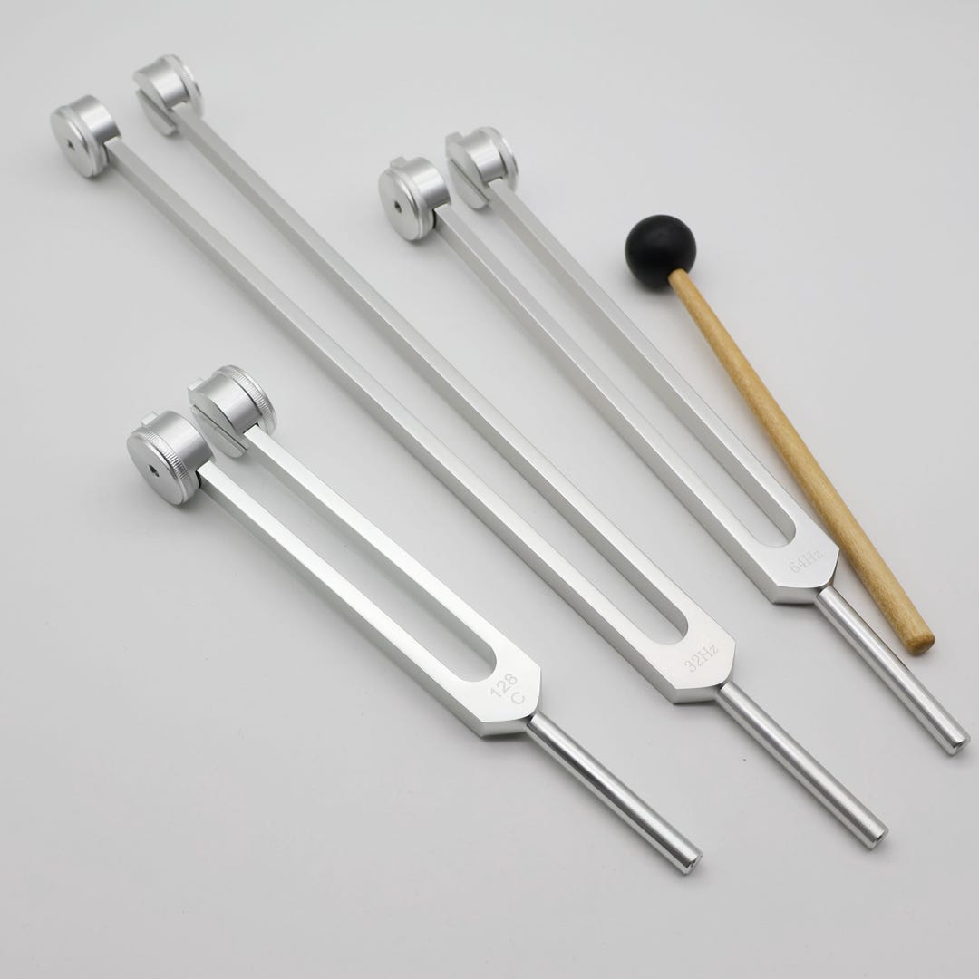 Otto Weighted Tuning Fork: 32hz / 64hz / 128hz, Sound Healing Tool ...