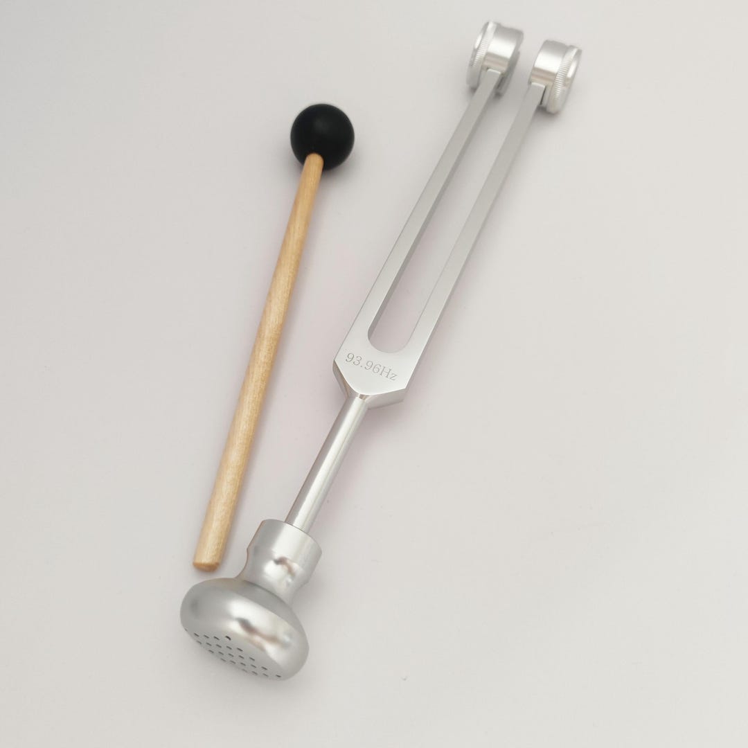 93.96HZ Weighted Tuning Fork With Massage Boot, 12th Harmonic of ...