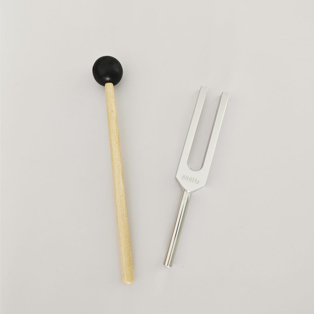 888hz Tuning Fork, Lucky Frequency, Wealth, Prosperity and Good Luck - Etsy