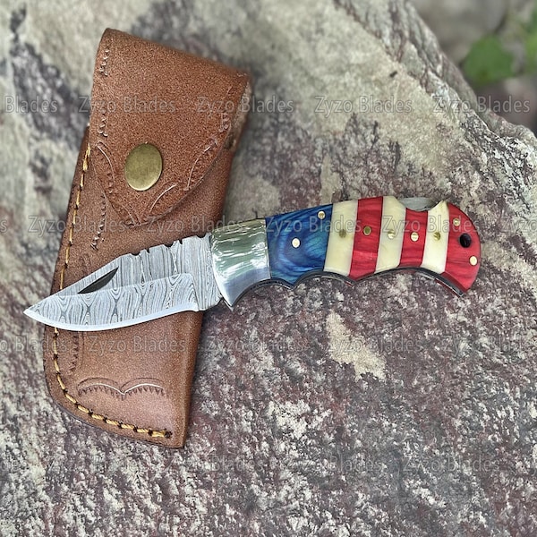 Pocket Knives American Flag - Etsy