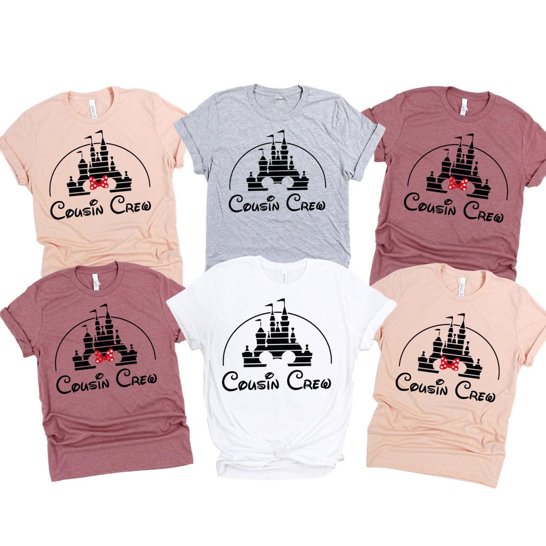 Disney Cousin Crew Shirts, Disney Family Shirts, Matching Disney Cousin ...