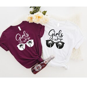 Girls Beach Trip 2024, Girls Trip Shirts, Girls Weekend Shirts, Girls ...