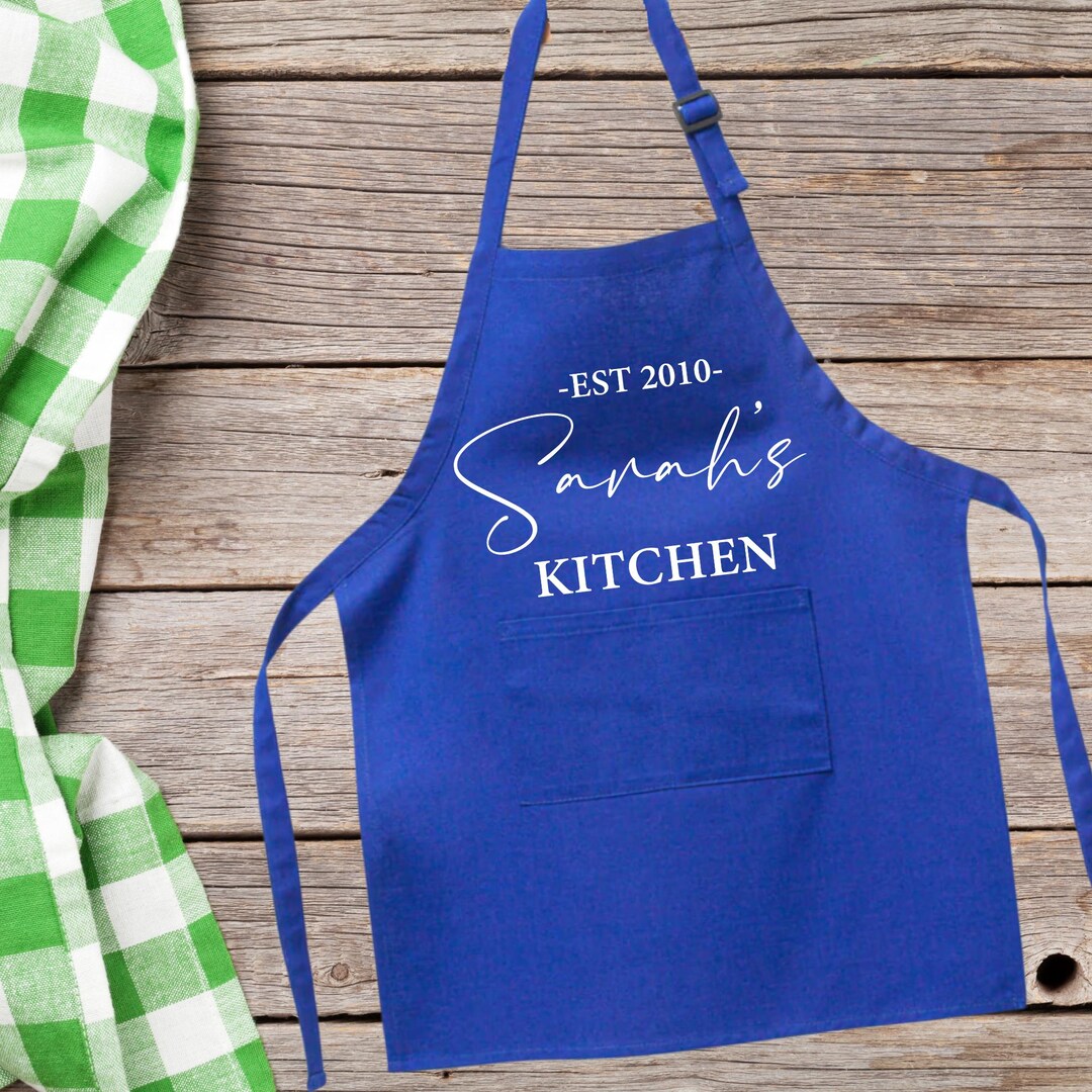 Personalized Apron, Name Apron, Custom Name Apron, Personalize Apron ...