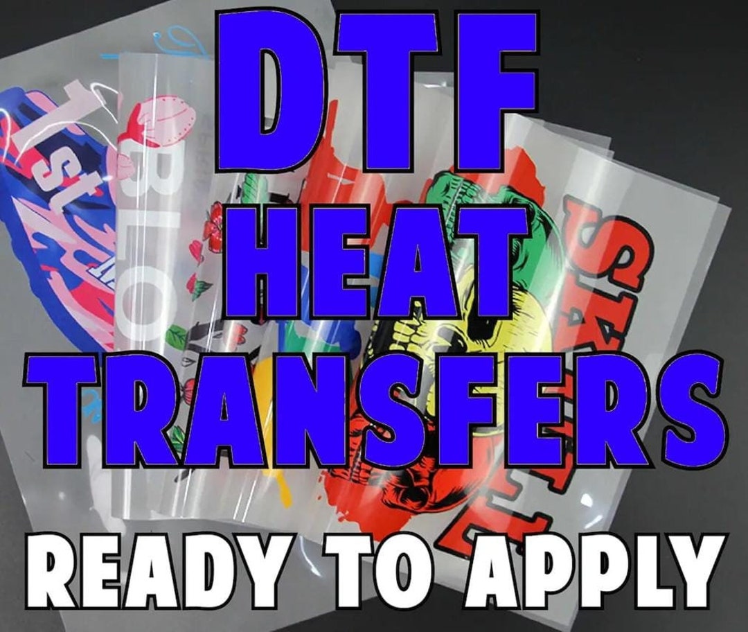 DTF Transfer, Full Color Custom DTF Print, High Quality, Ready to Press Transfers, Wholesale Dtf ...