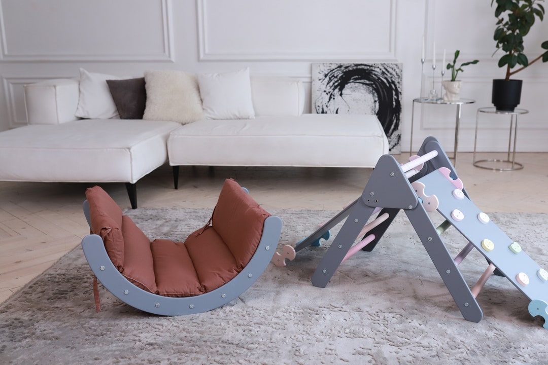 Climbing Ramp, Indoor Gym for Kids, Gym for Kids, Montessori Toys ...