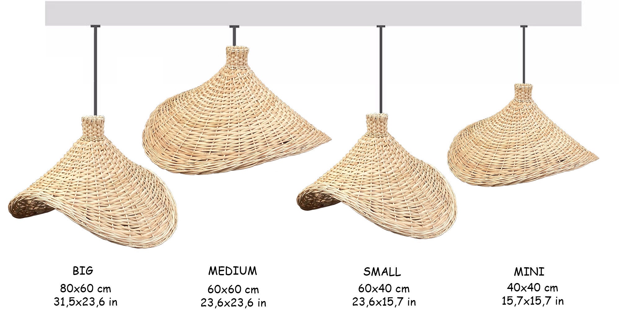 Woven Rattan Lamp, Rattan Wicker Light, Rattan Wicker Lamp, Boho Light ...