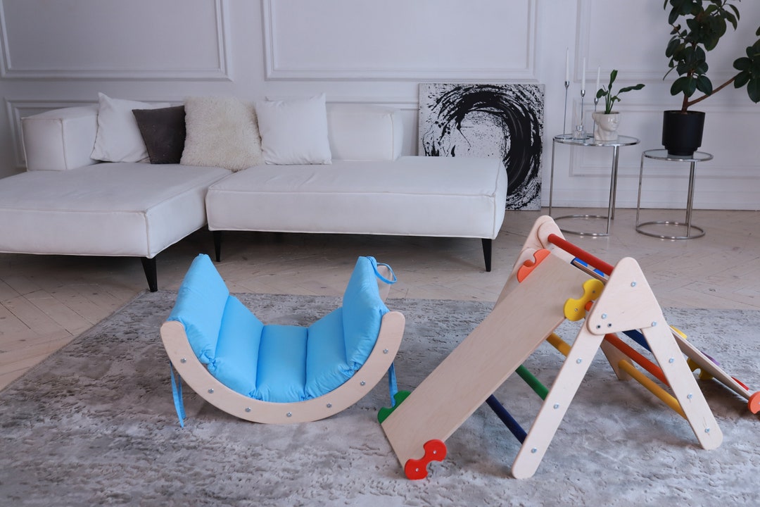Montessori Ramp Toys 1 Year Old Montessori Gym Toddler - Etsy