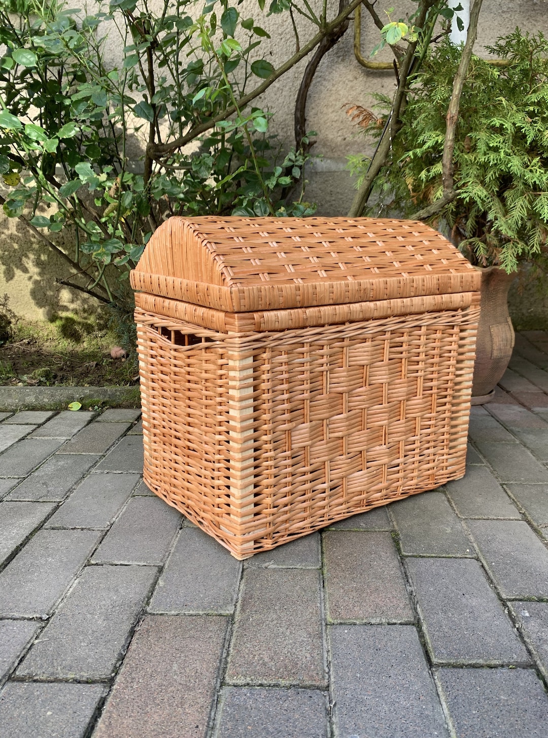 Trunk Chest, Woven Basket, Big Laundry Basket, Laundry Organizer ...