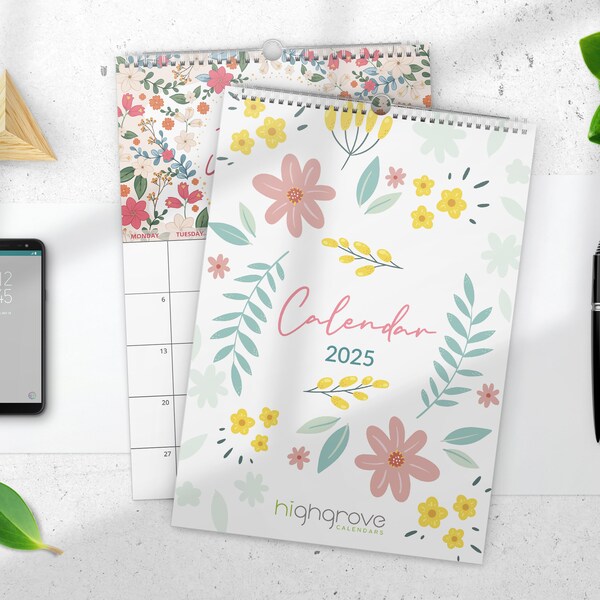 Flower Calendar - Etsy