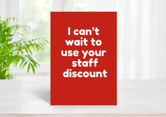 Funny New Job Card / Congratulations Card / New Job / ECO | Etsy