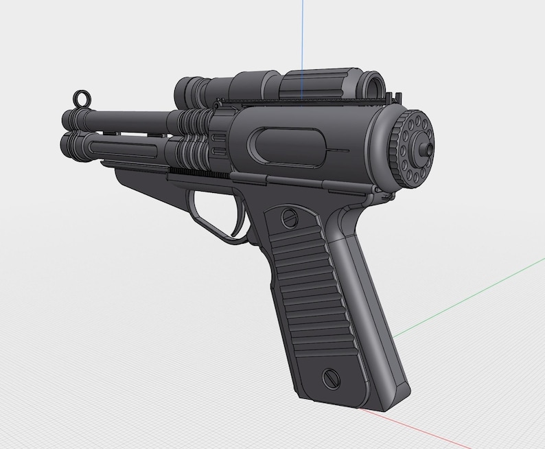 Custom Star Wars Blaster - 3D Print File -BLASTECH 1157- - Etsy