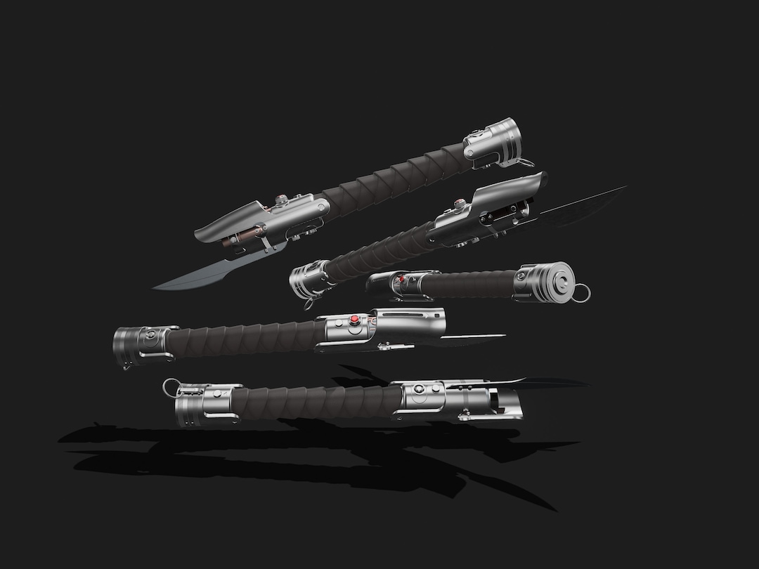 Tulak Hord Lightsaber 3D Print File - Etsy