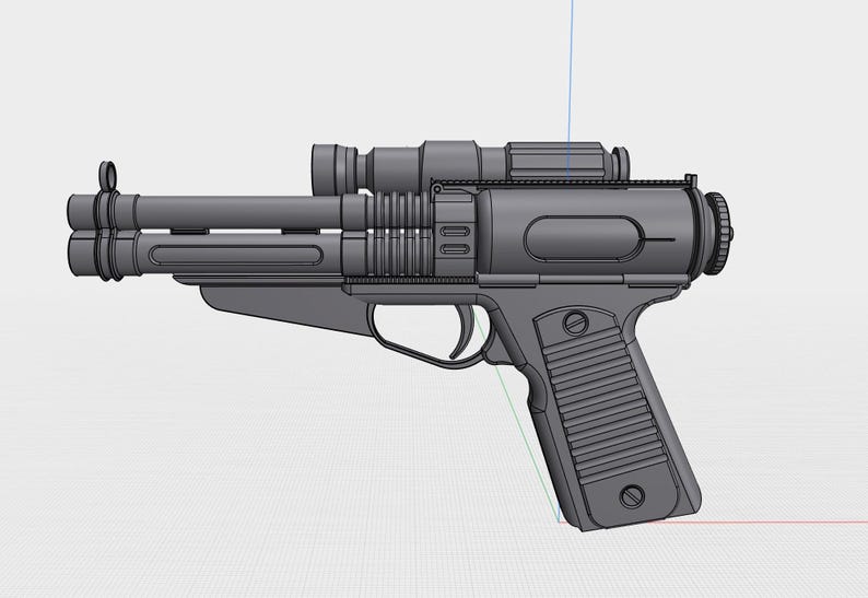 Custom Star Wars Blaster - 3D Print File -BLASTECH 1157- - Etsy