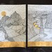 Desert Mountain Landscape Ink Drawing Print - Etsy