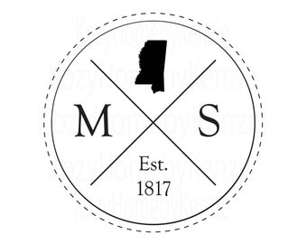 Ms State Logo Svg - Etsy