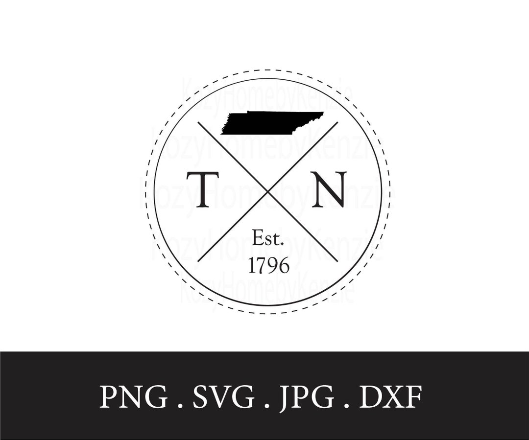 Tennessee State Logo TN University College SVG PNG - Etsy